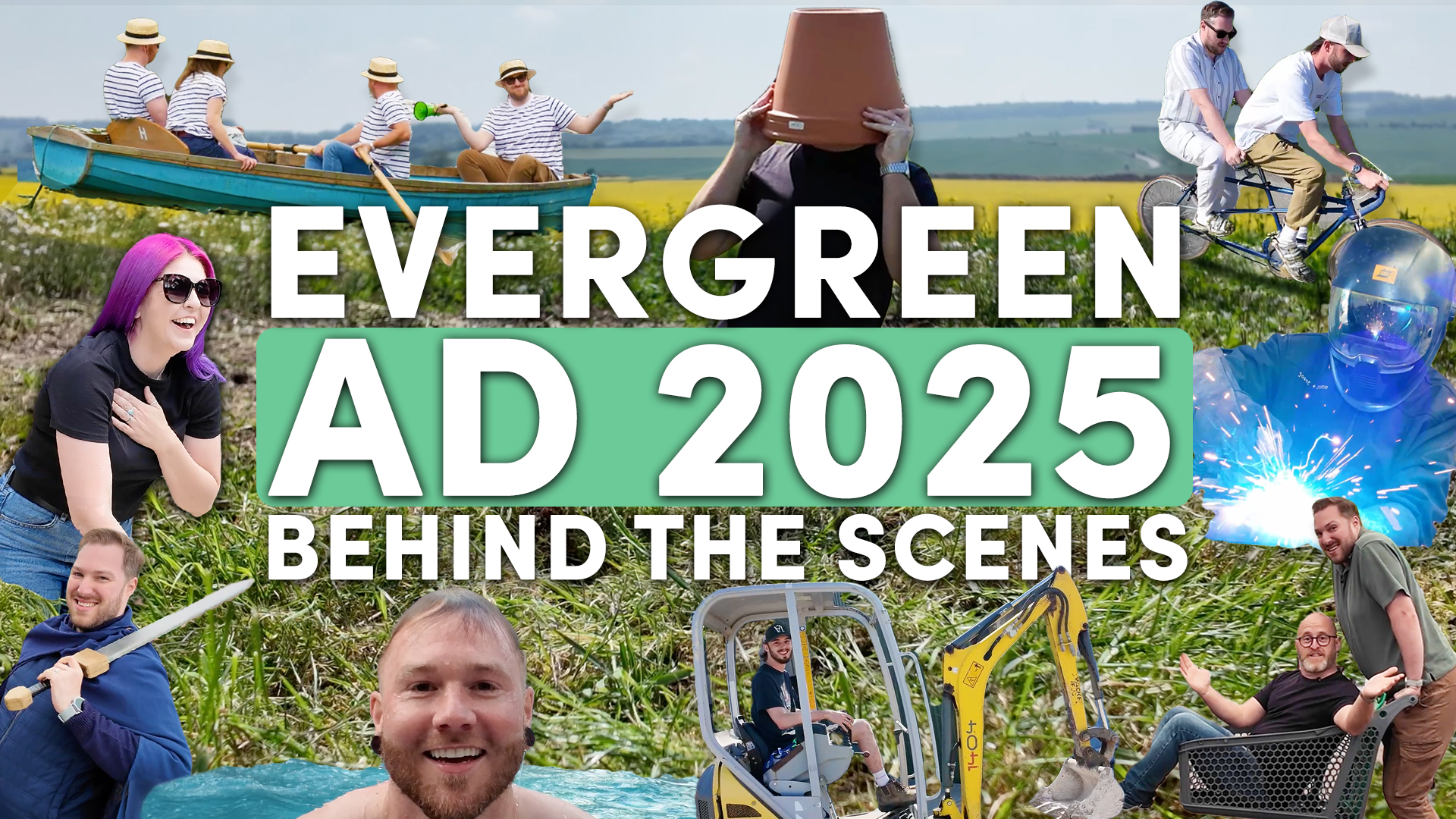 Behind the scenes of the Evergreen ad 2025 | The Evergreen Agency